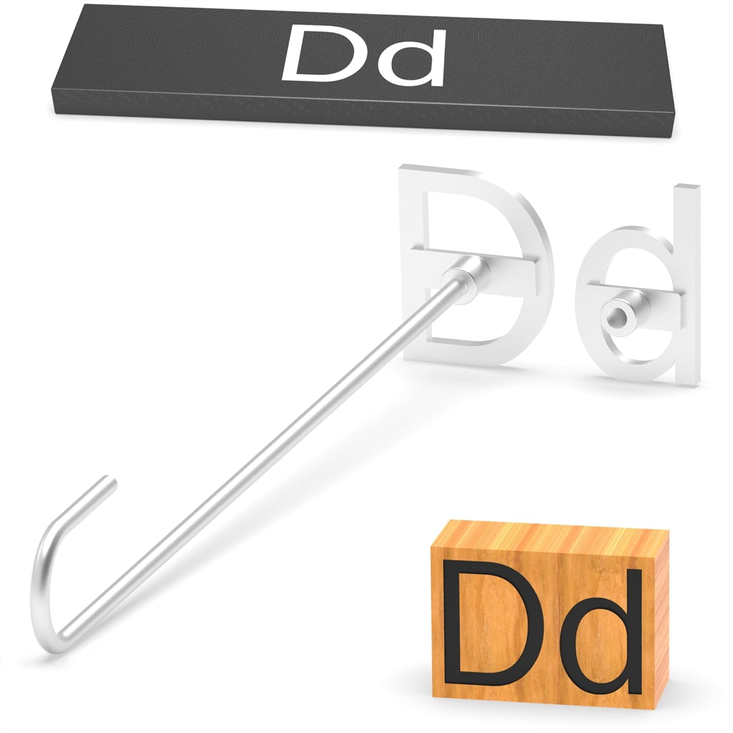 Shukong 1" Steak Branding Irons Personalized for Steak, Buns, Wood ...