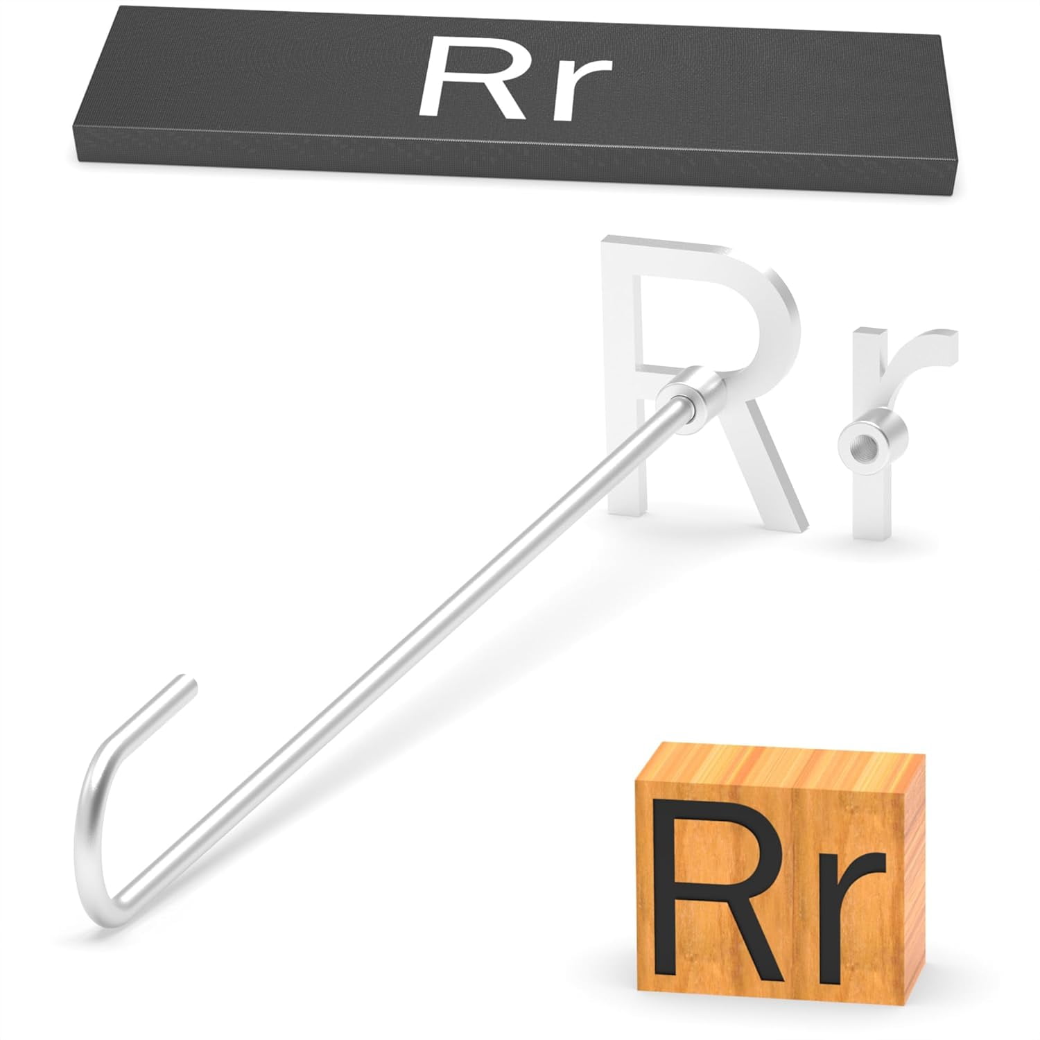 Shukong 1" Steak Branding Irons Personalized for Steak, Buns, Wood ...