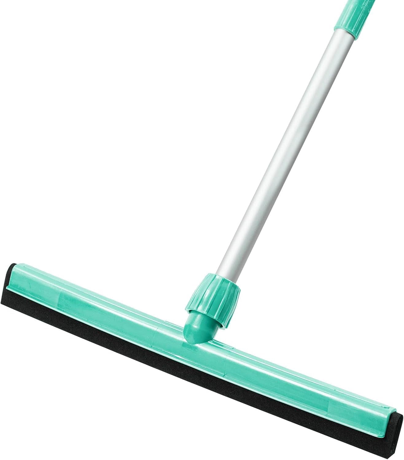 Shukong 18" Floor Squeegee with 43" Adjustable Aluminum Handle Light ...