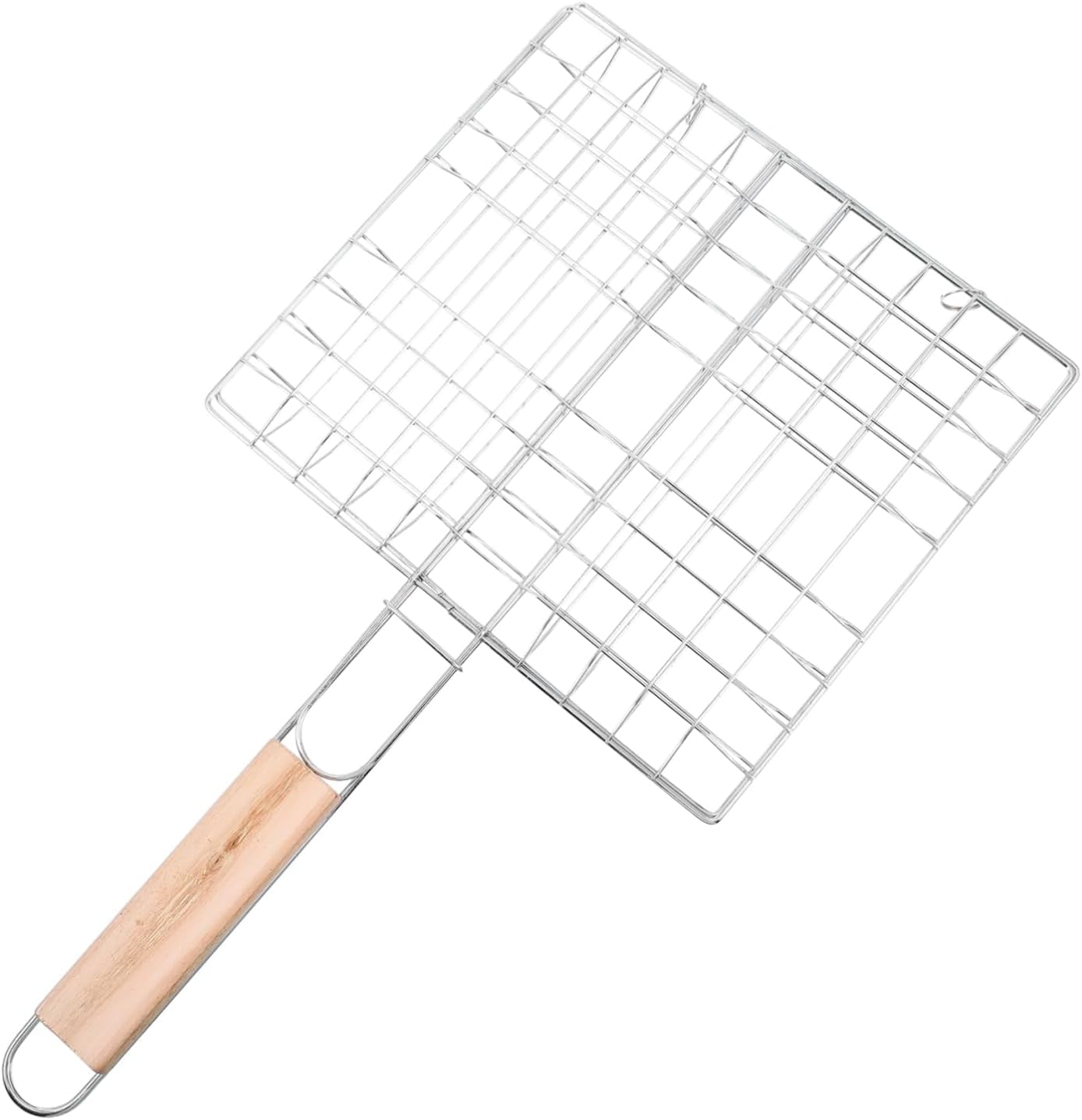 Shukong 1Pc Folding Portable Barbecue Rack Grilling Net Clamp Tool for ...