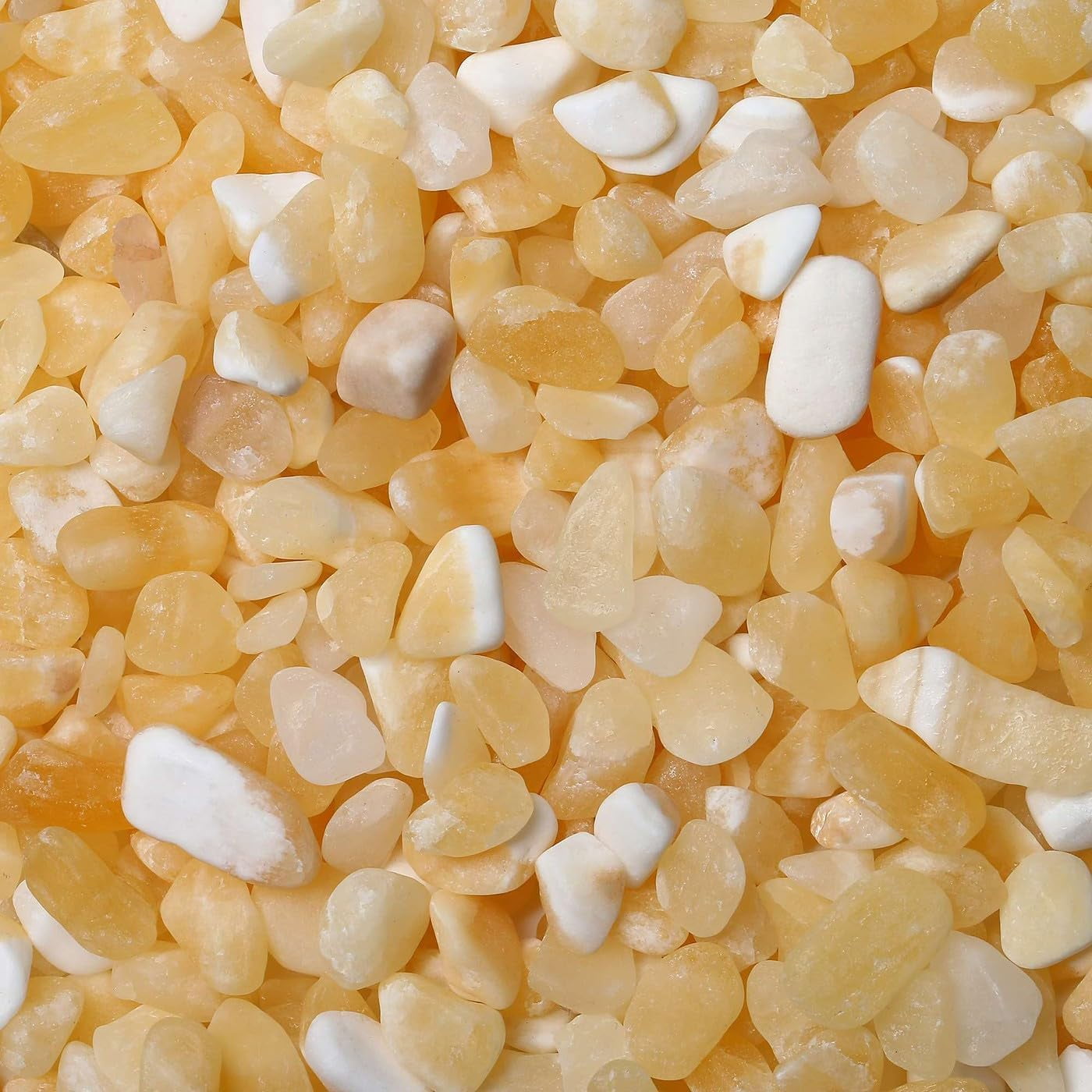 Shukong 1lb Fluorite Crystal Aquarium Gravel Polished Tumbled Stones ...