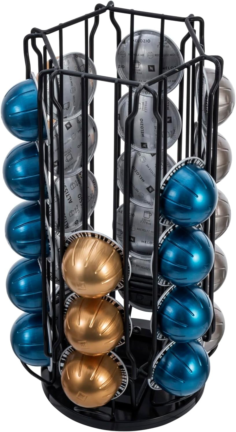 Shukong 360 D Rotating Coffee Pod Holder Stand Dispenser for VertuoLine ...