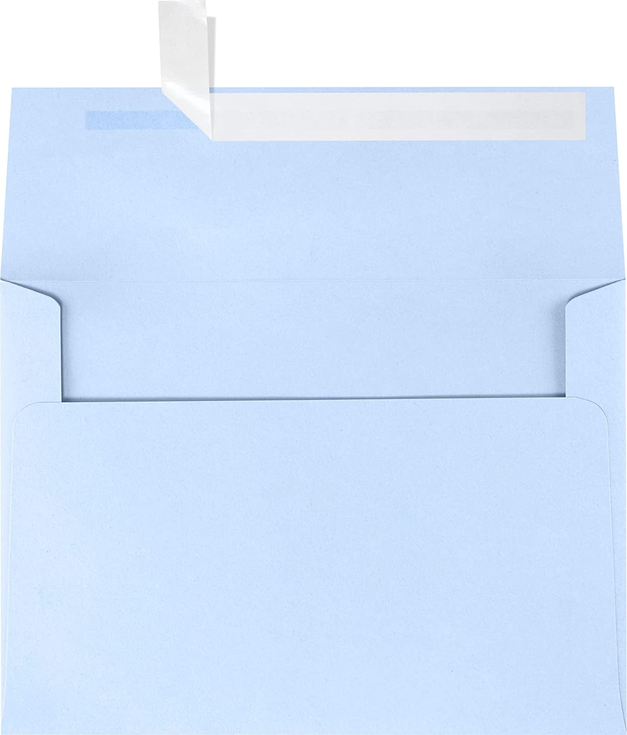 Shukong A7 Invitation Envelopes for 5 x 7 Cards in 80 lb. Baby Blue ...