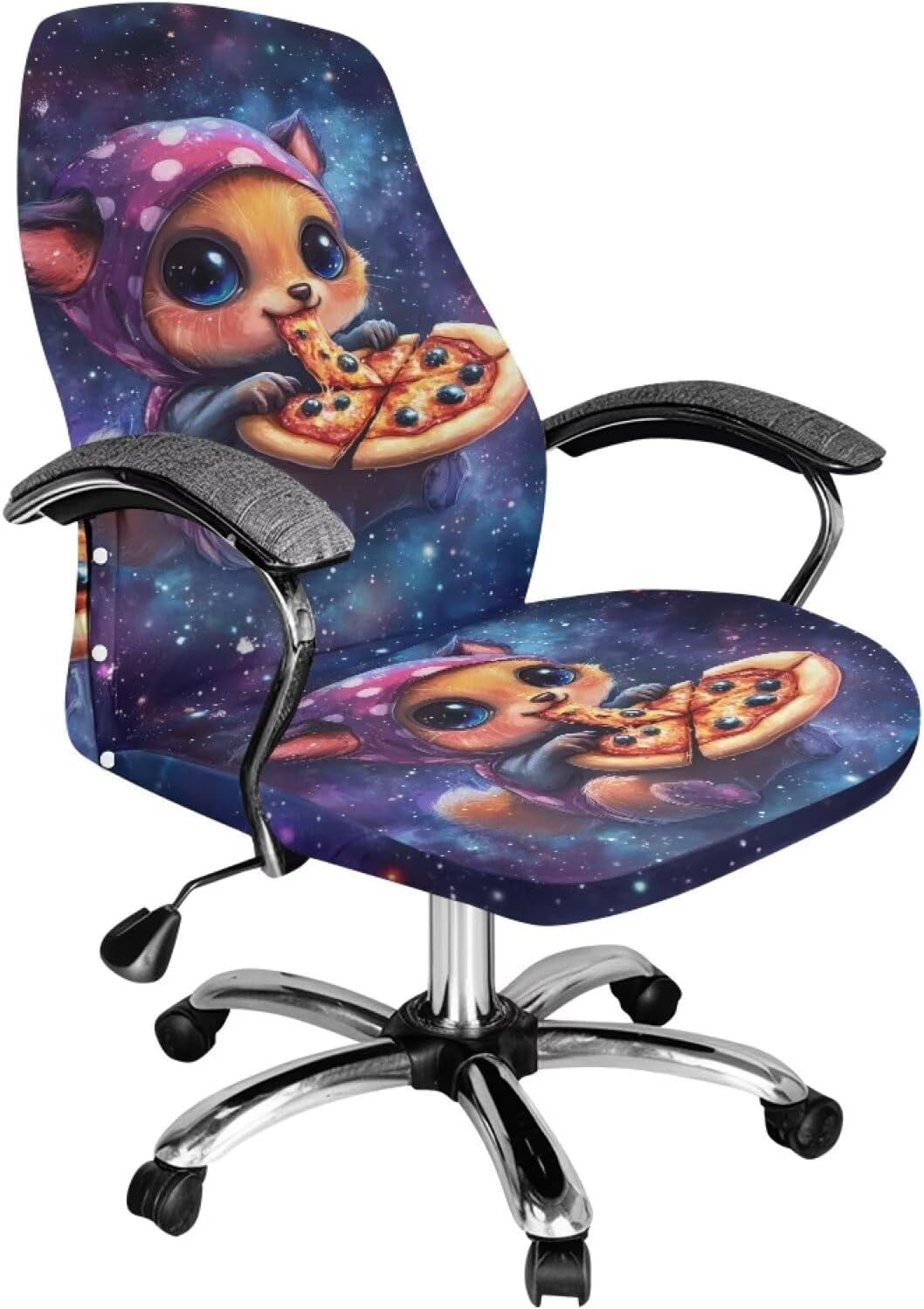 Shukong Anime Ofce Chair Cover Stretch Desk Chair Seat Covers with ...