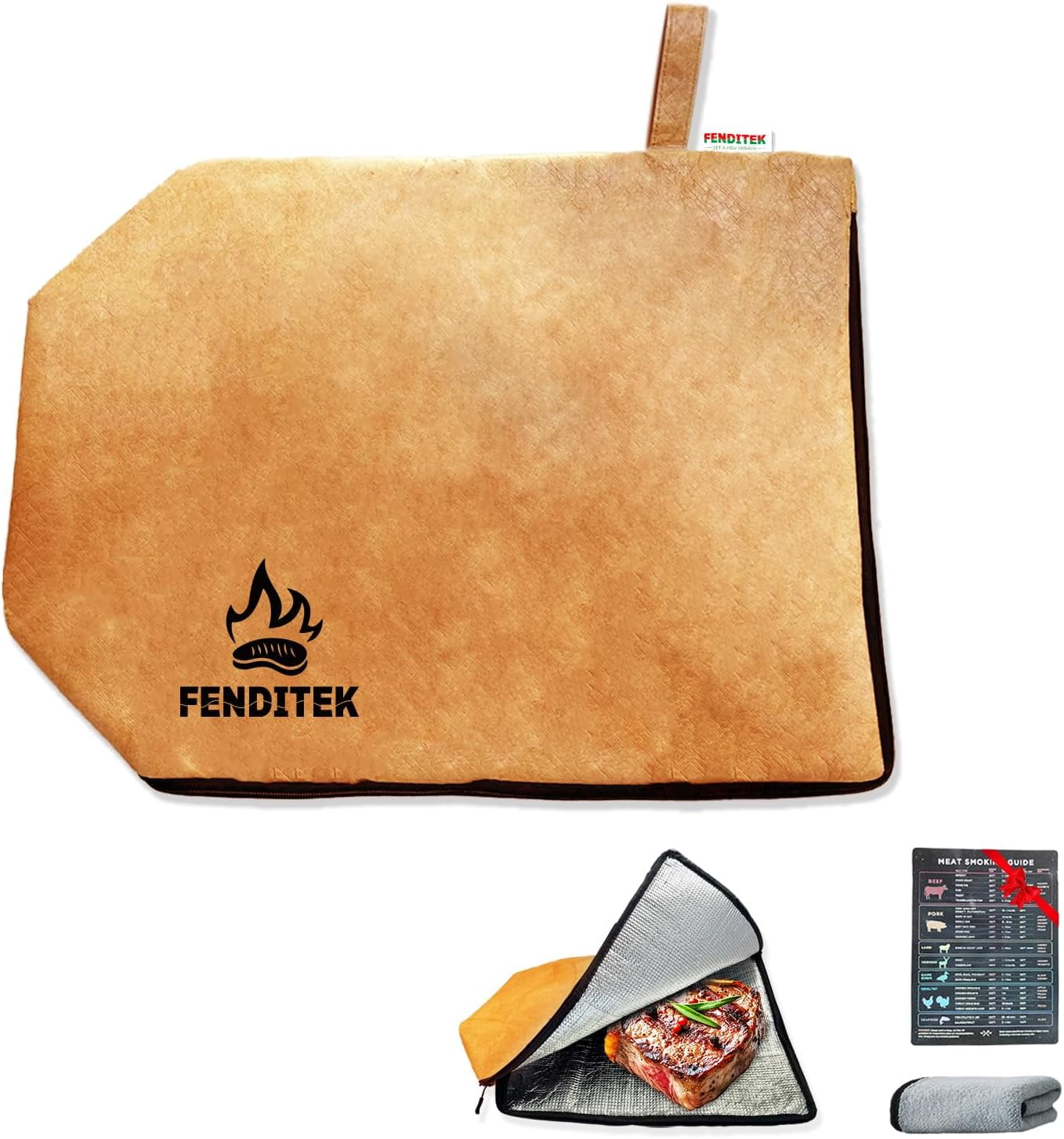 Shukong BBQ Blanket for Resting Meat with Meat Smo Guide，Rusable Wide ...