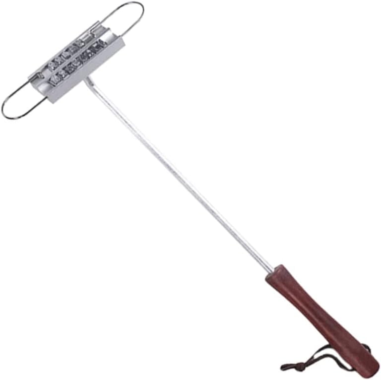 Shukong BBQ Tools Set Grilling Accessories Iron with 55 Letters Steak ...