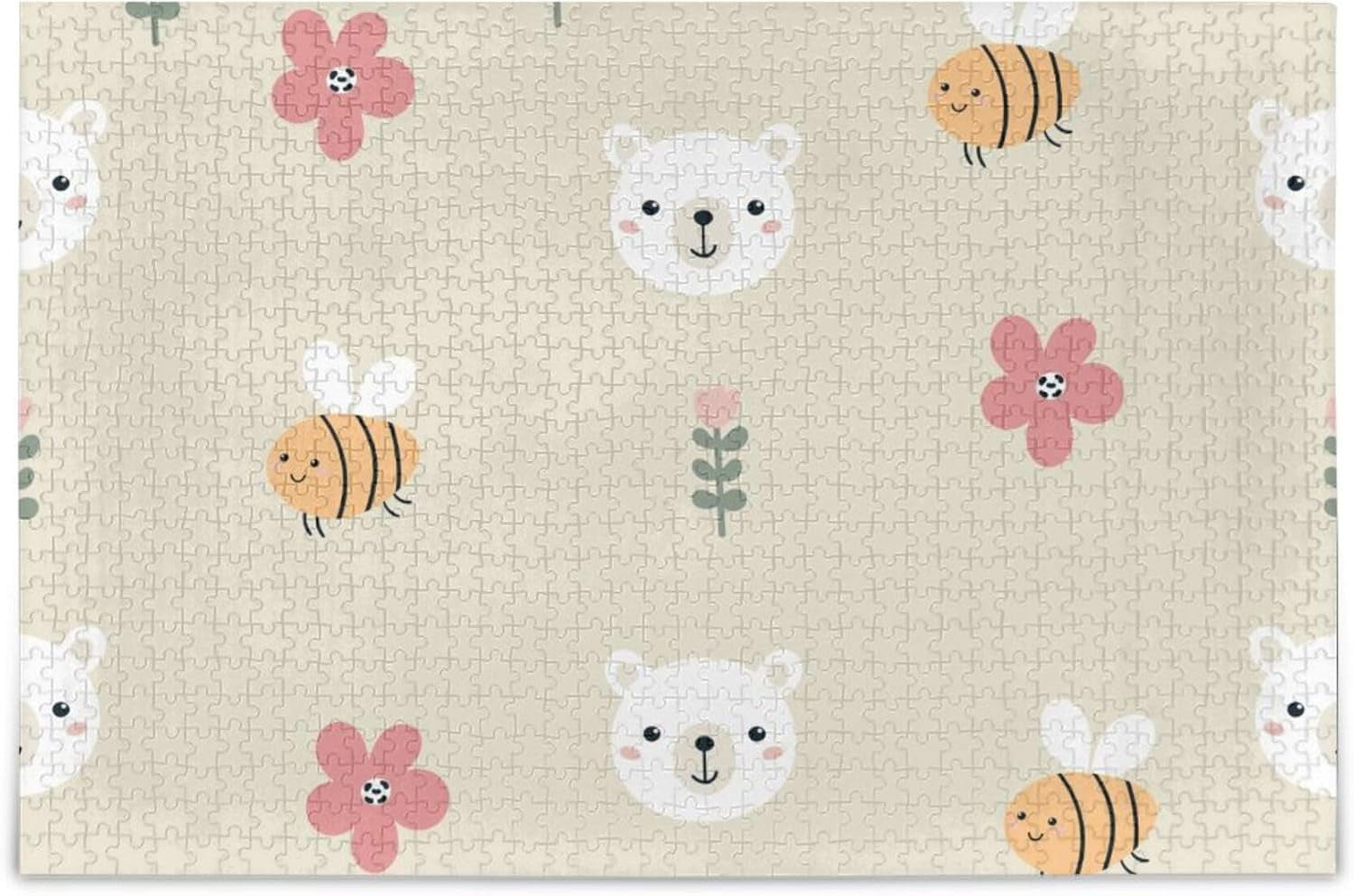 Shukong Bear Jigsaw Puzzles 500 Piece for Adults Large Puzzle Game ...