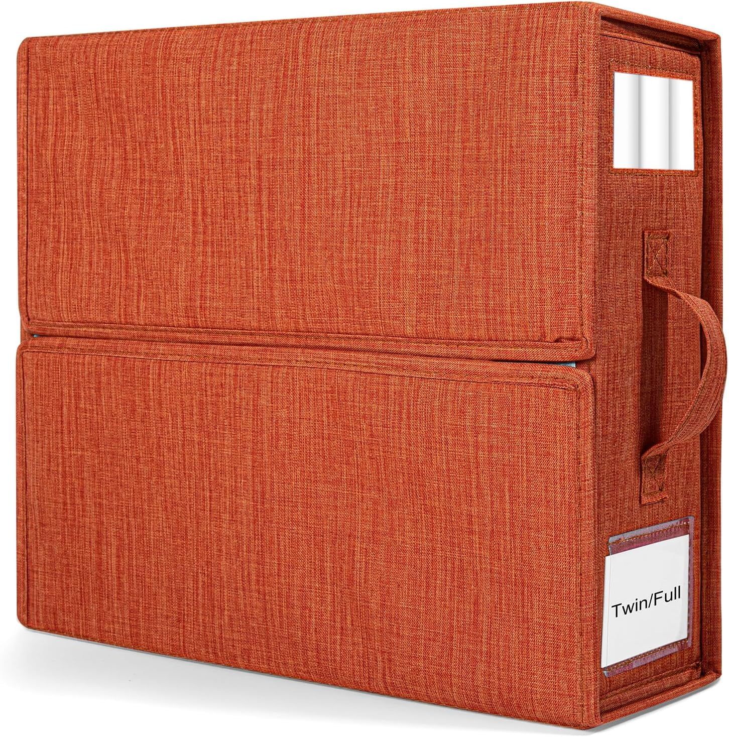 Shukong Bed Sheet Organizer 2 Pack Foldable Linen Closet Organizers and ...