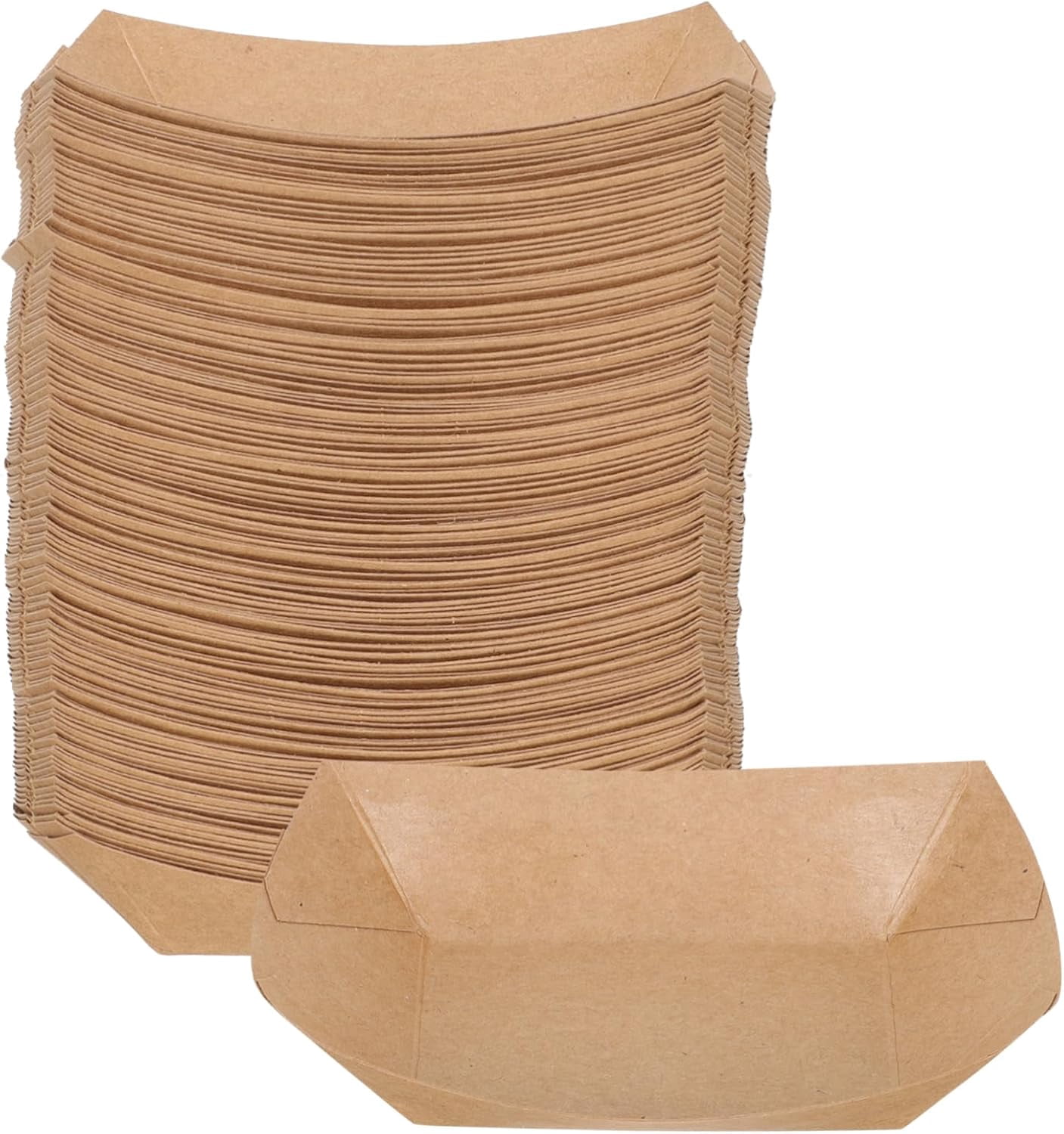 Shukong Boat Shaped Box Takeout Food Container Paper Food Packaging Box ...