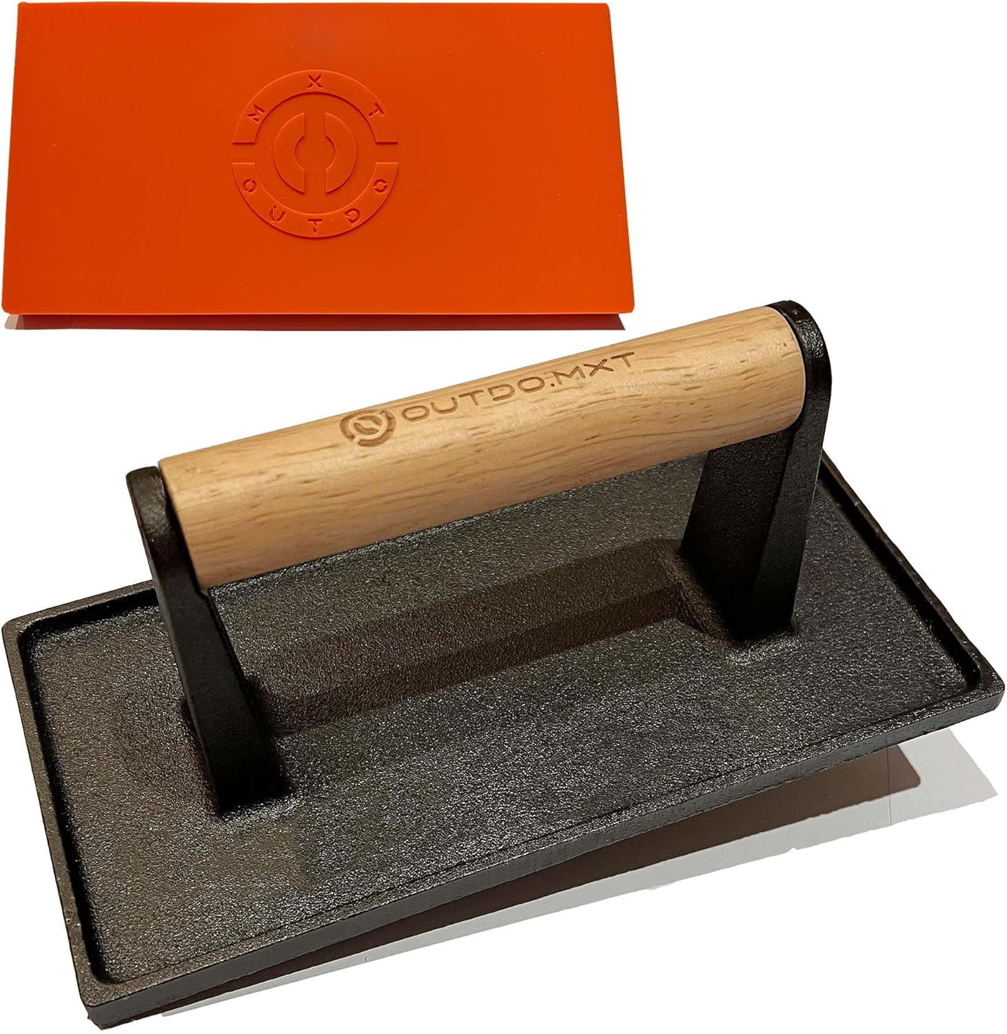 Shukong Burger Press Smash Burger Press for Griddle Heavy Duty Cast ...