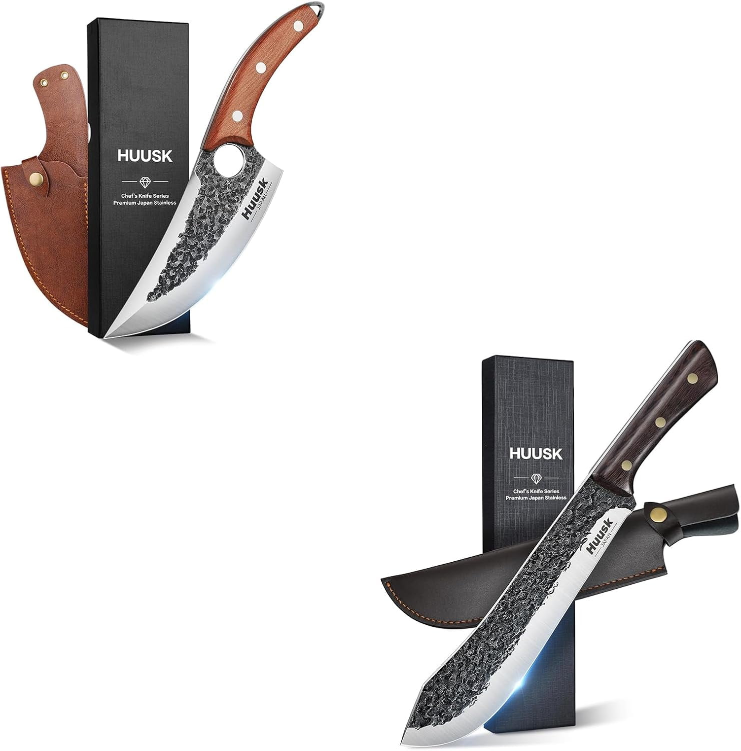 Shukong Butcher Knife for Meat Cutting Bundle With Japan Kitchen ...