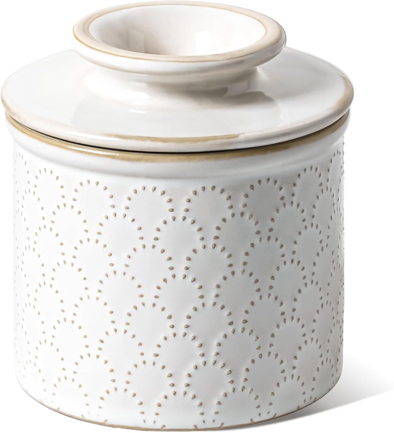 Shukong Butter Crock, Butter Dish with Lid, Butter Container for ...
