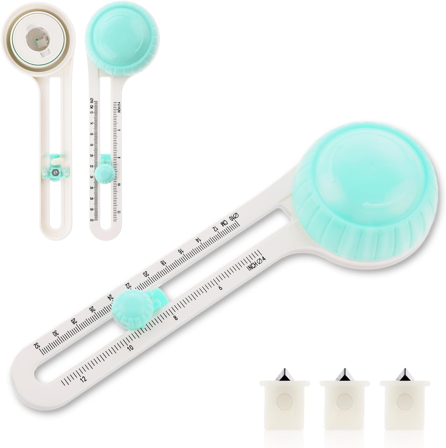 Shukong Circle Cutter for Crafts, Adjustable Circle Paper Cutter, Paper ...