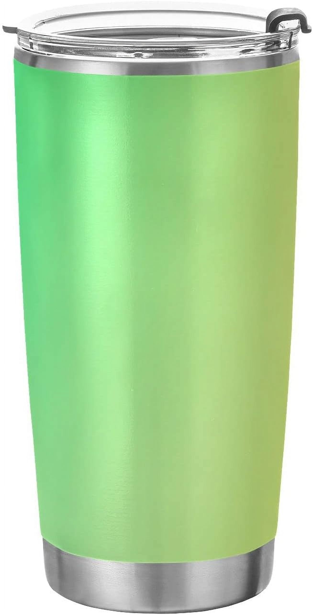Shukong Colorful Gradient Background 20 oz Vacuum Tumbler with Flip Lid ...