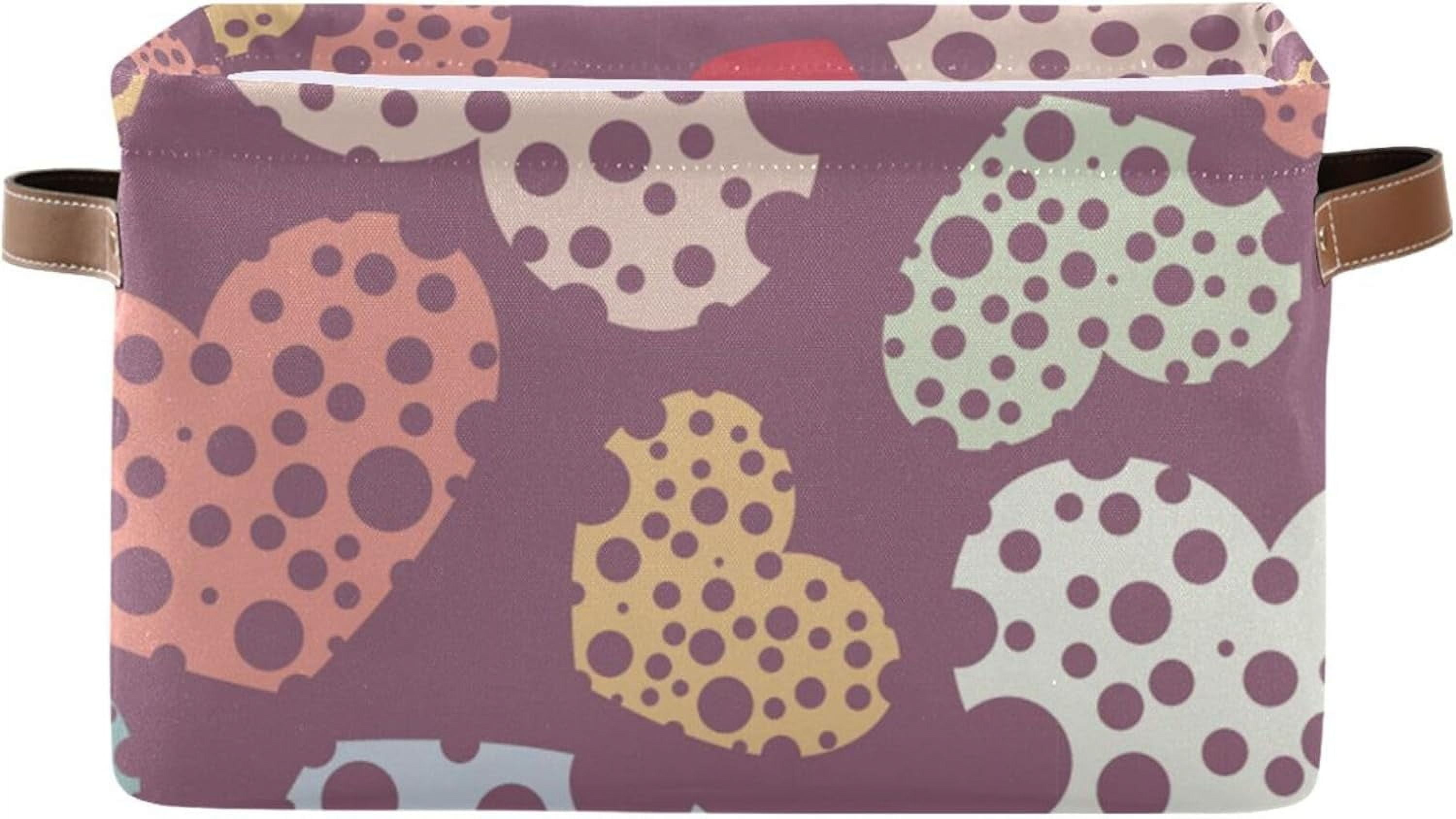 Shukong Colorful Heart Storage Baskets for Shelves Organizer Baskets ...