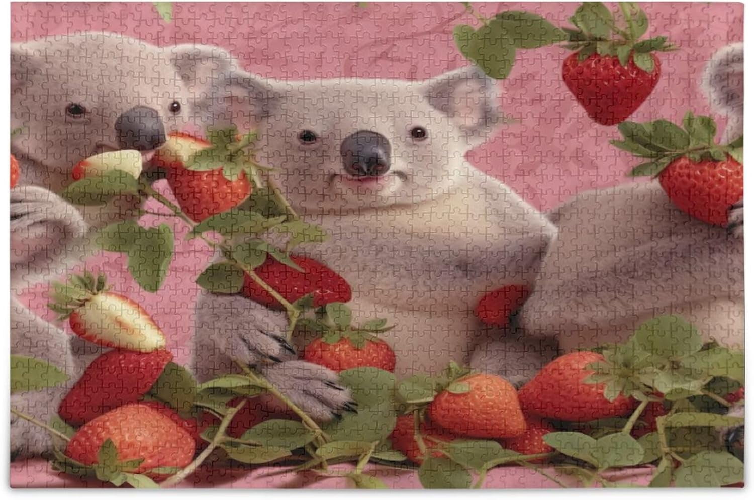 Shukong Cute Koala Jigsaw Puzzles 500 Piece for Adults Large Puzzle ...