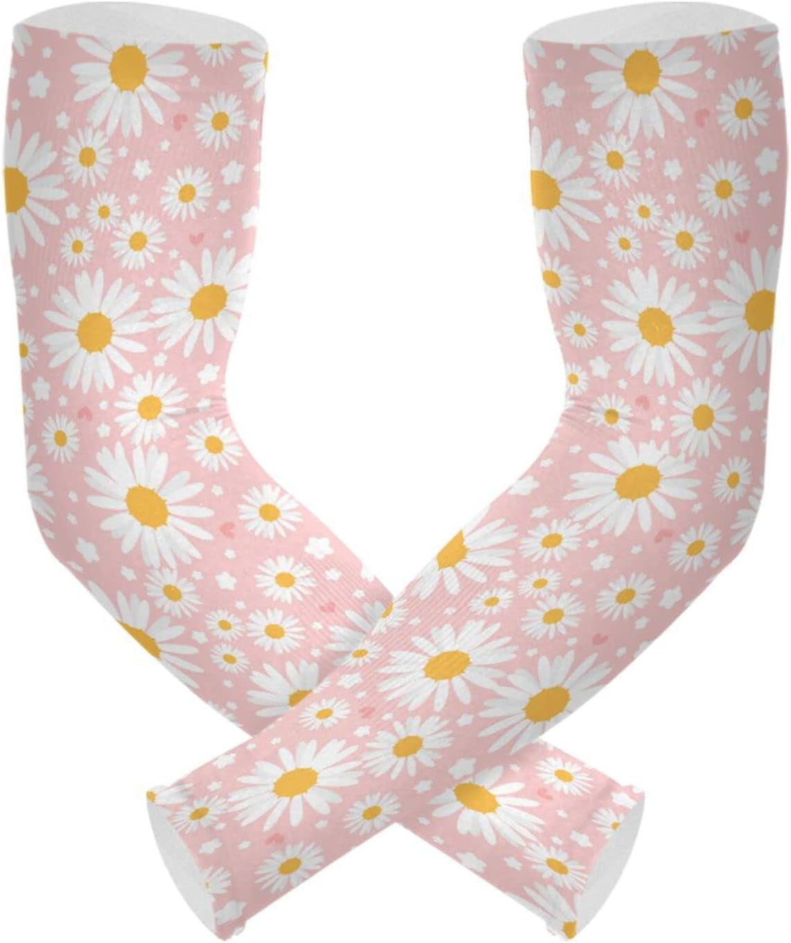 Shukong Daisy Flower Farm Sleeves Gardening Sleeves, Sun Protection ...