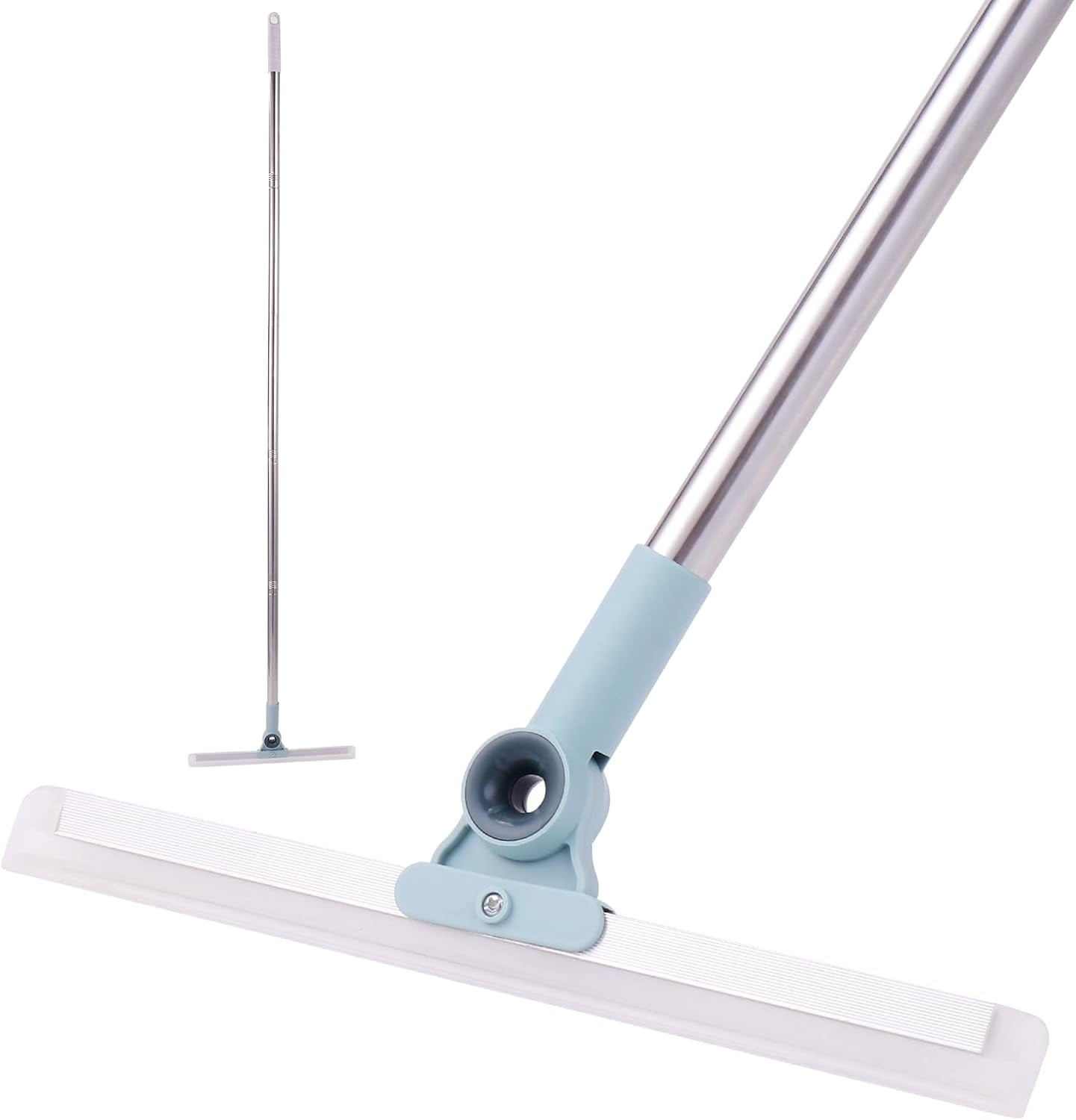 Shukong Floor Squeegee for Concrete Floor - 59in Long Handle Heavy Duty ...