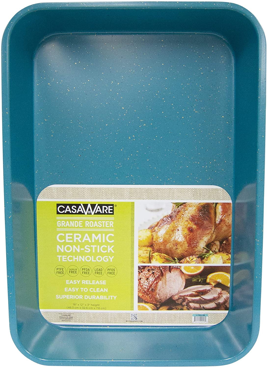 Shukong Grande Lasagna/Roaster Pan 18 x 12 x 3-Inch - Extra Large ...