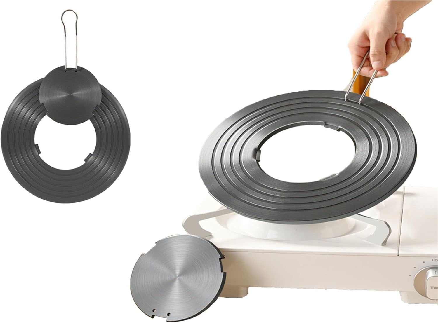 Shukong Heat Diffuser Plate for Gas Stove, Aluminum Heat Conduction ...
