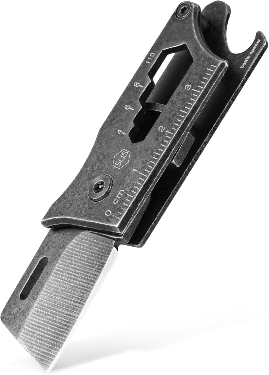 Shukong Keyty KK18 Box Cutter, EDC Multitool Folding Pocket Knife with ...