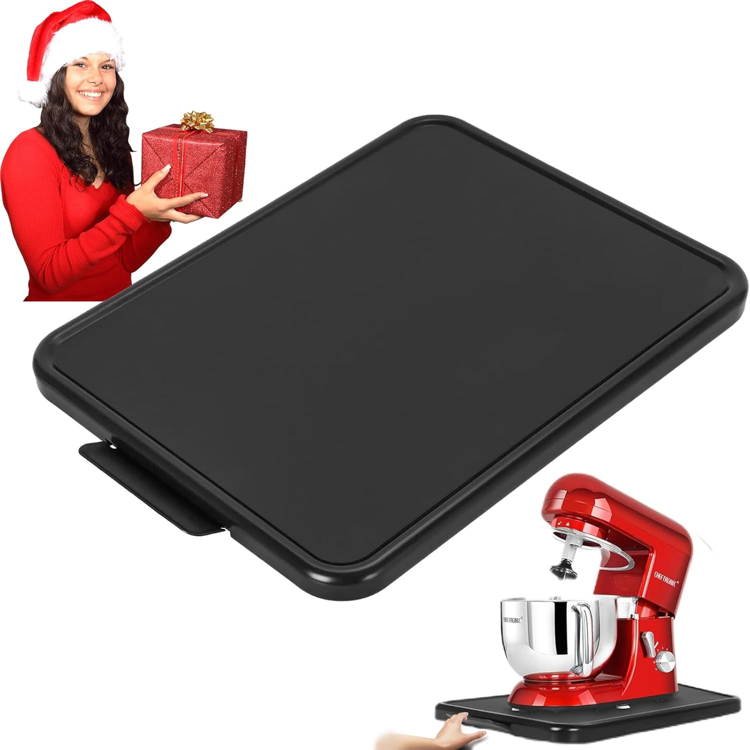 Shukong Kitchen Appliance Sliding Tray Coffee Maker Sliding Caddy with ...