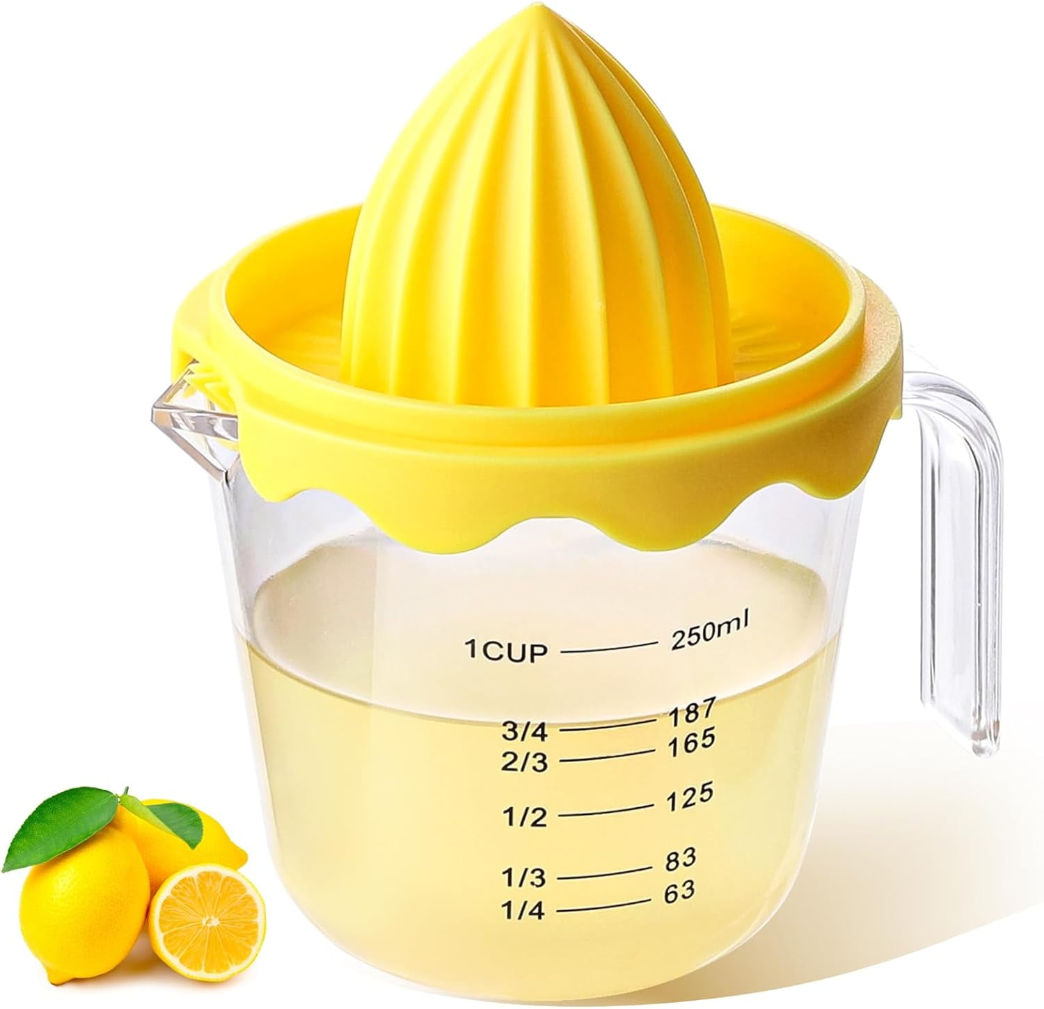 Shukong Lemon Squeezer,plastic Lemon Juicer,Detachable Separate,Manual ...