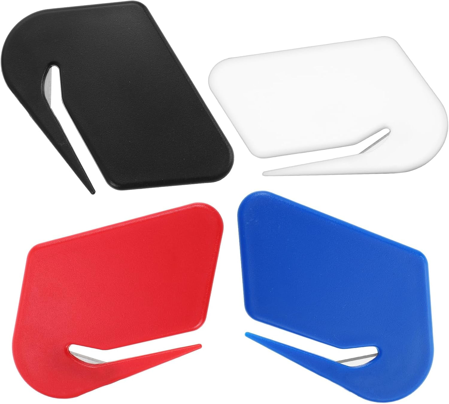 Shukong Letter Opener Envelope Slitter 4 Pcs Plastic Letter Openers ...