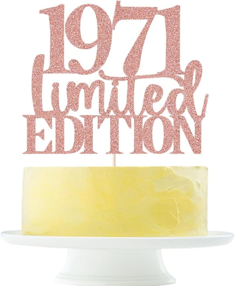 Shukong Limited EDITION 1971 cake tor 54th birthday happy birthday cake ...