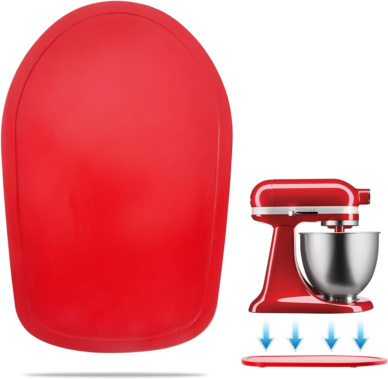 Shukong Mixer Slider Mat for Tilt Head Kitchen Aid 4.5-5 Qt Stand Mixer ...