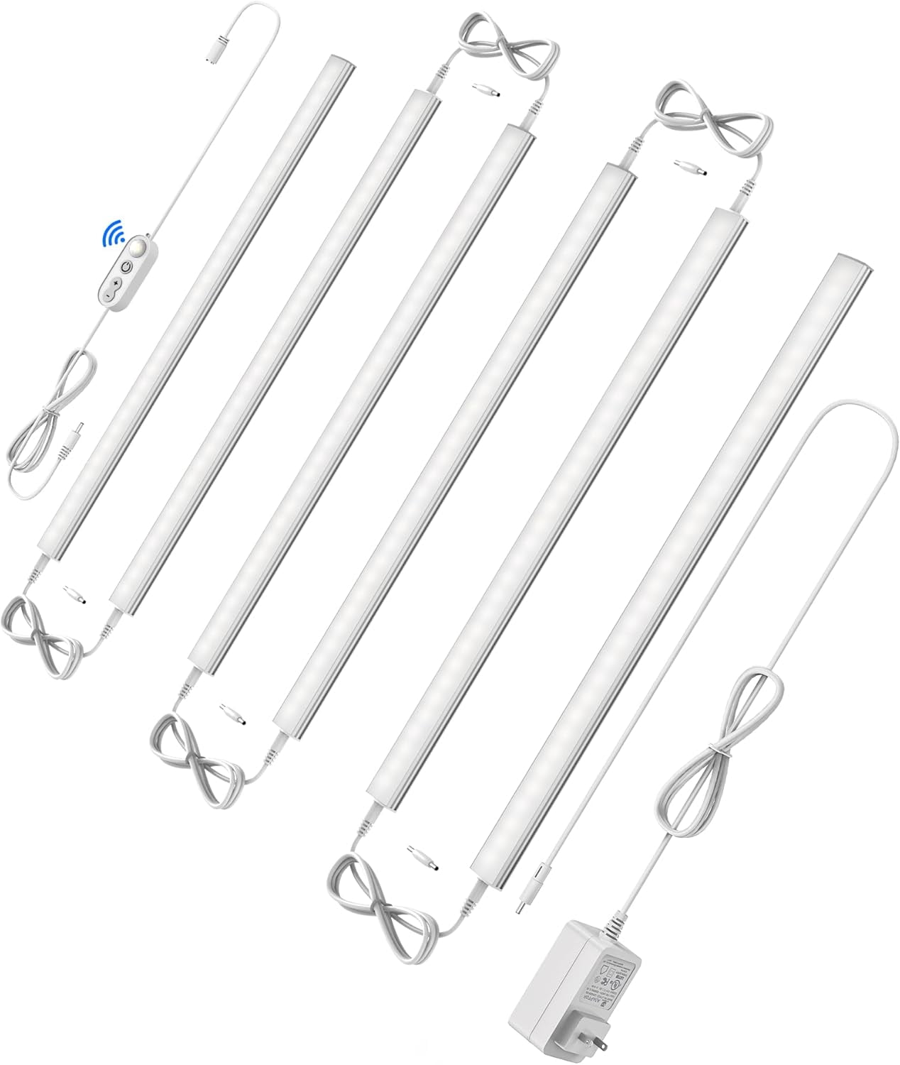 Shukong Motion Sensor Dimmable Led Under Cabinet Lighting Plug in - 6 ...