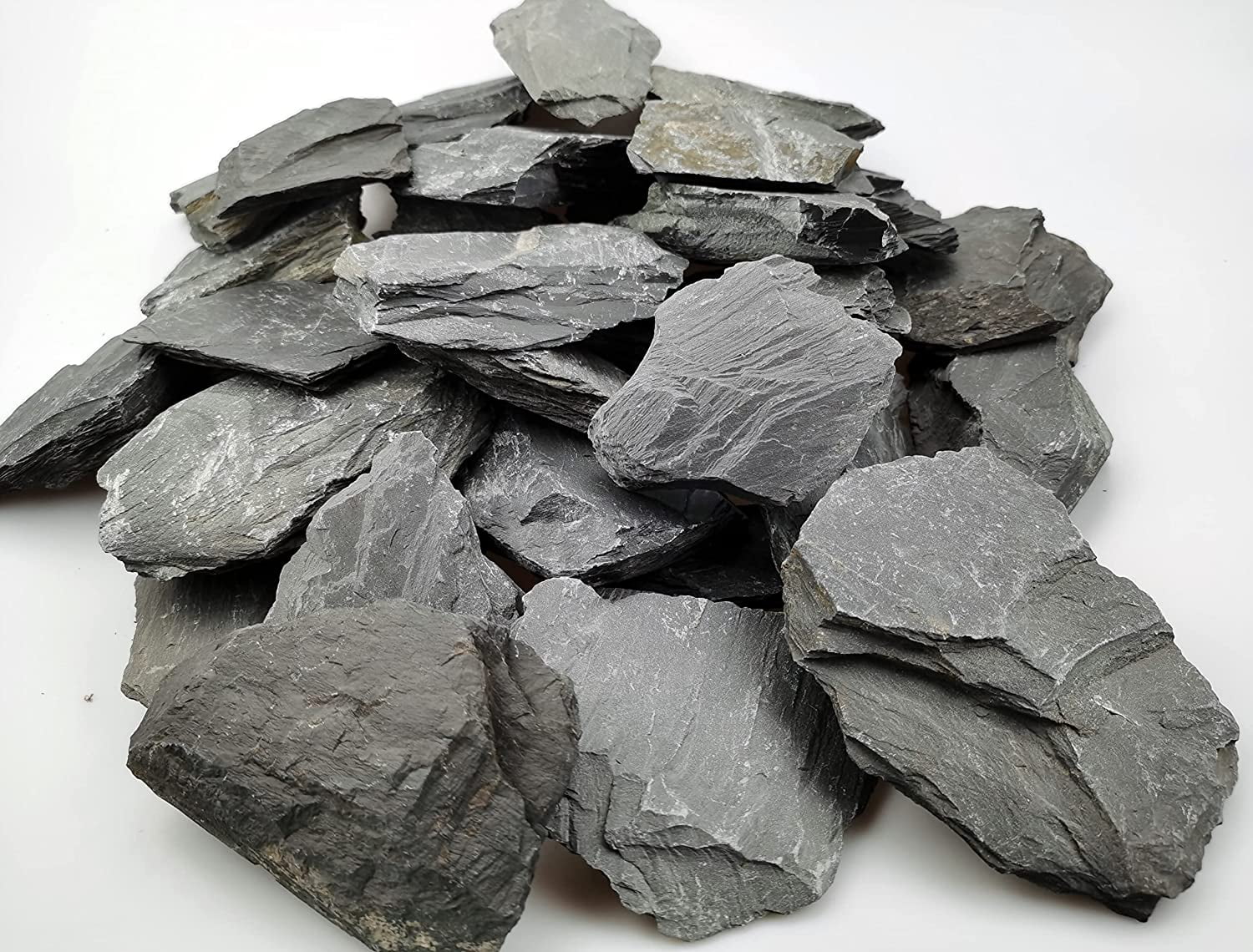 Shukong Natural Slate Rocks PH Neutral Stone Perfect Rocks for ...