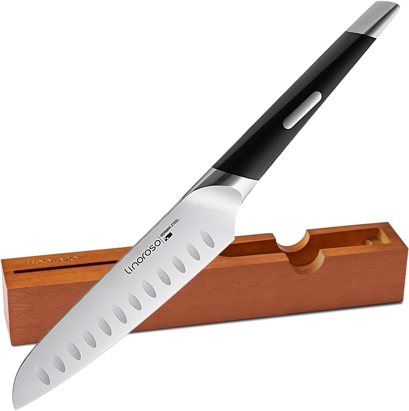 Shukong Santoku Knife Kitchen Knife Ultra Sharp Chef Knife, 6 inch ...