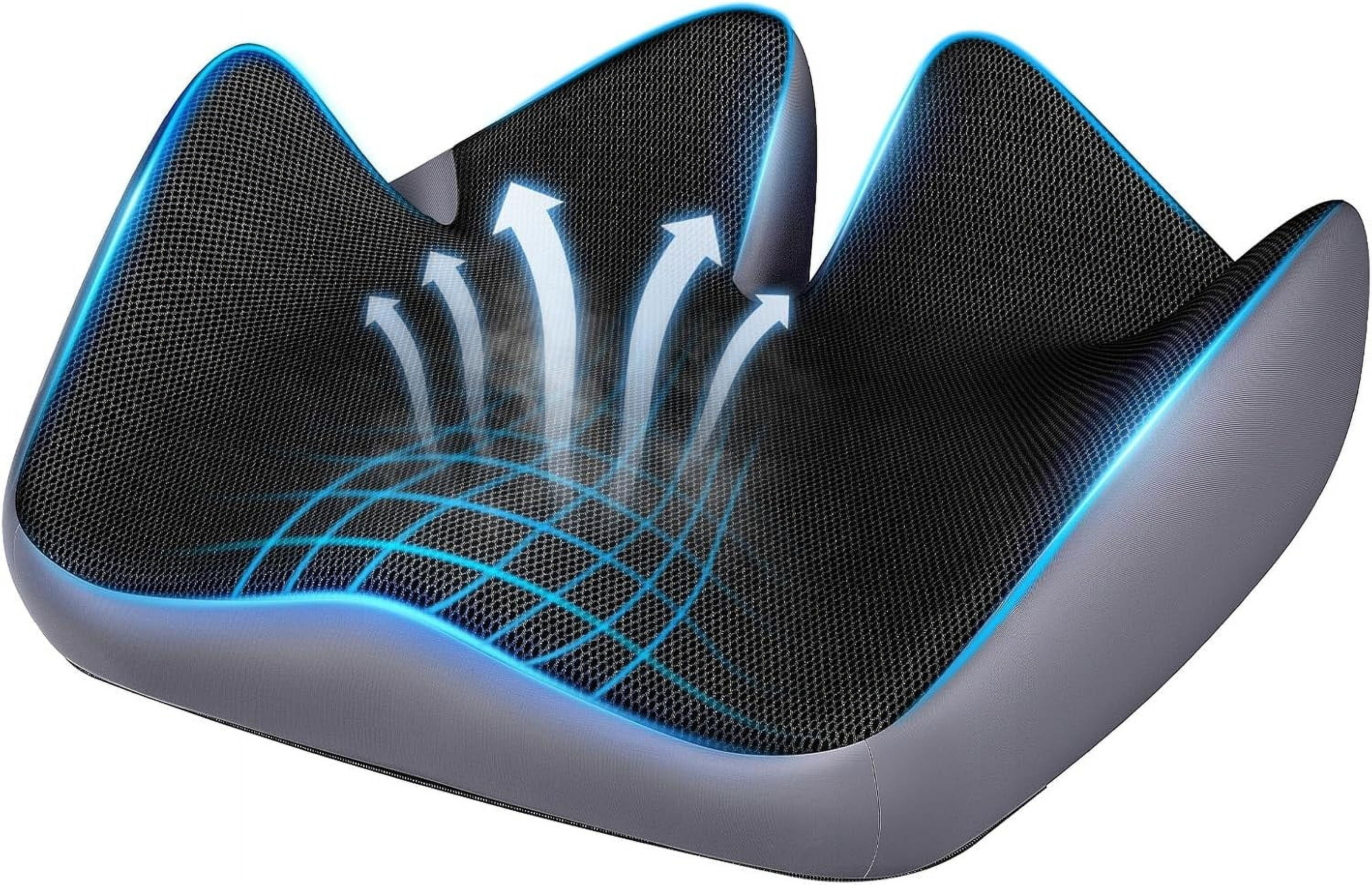 Shukong Seat Cushion for Relief Sciatica Memory Foam Cushion for Chair ...