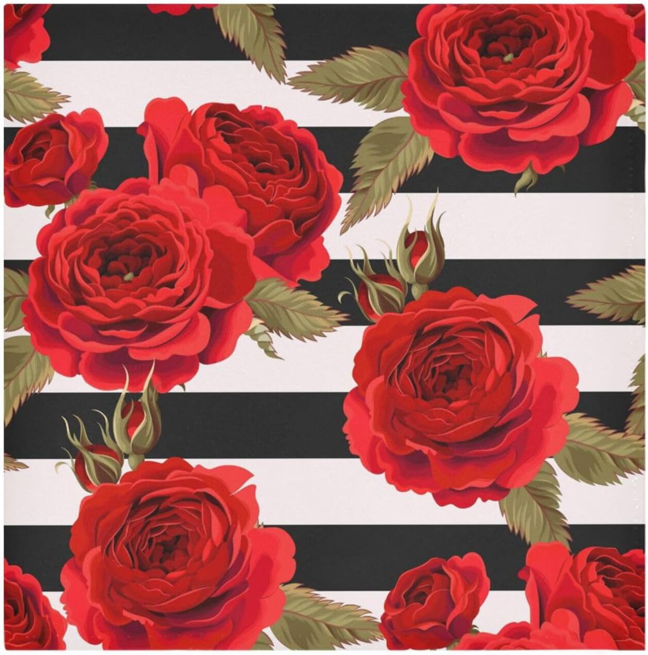 Shukong Soft Reusable Satin Table Decorative Napkins,20x20InX4 ...