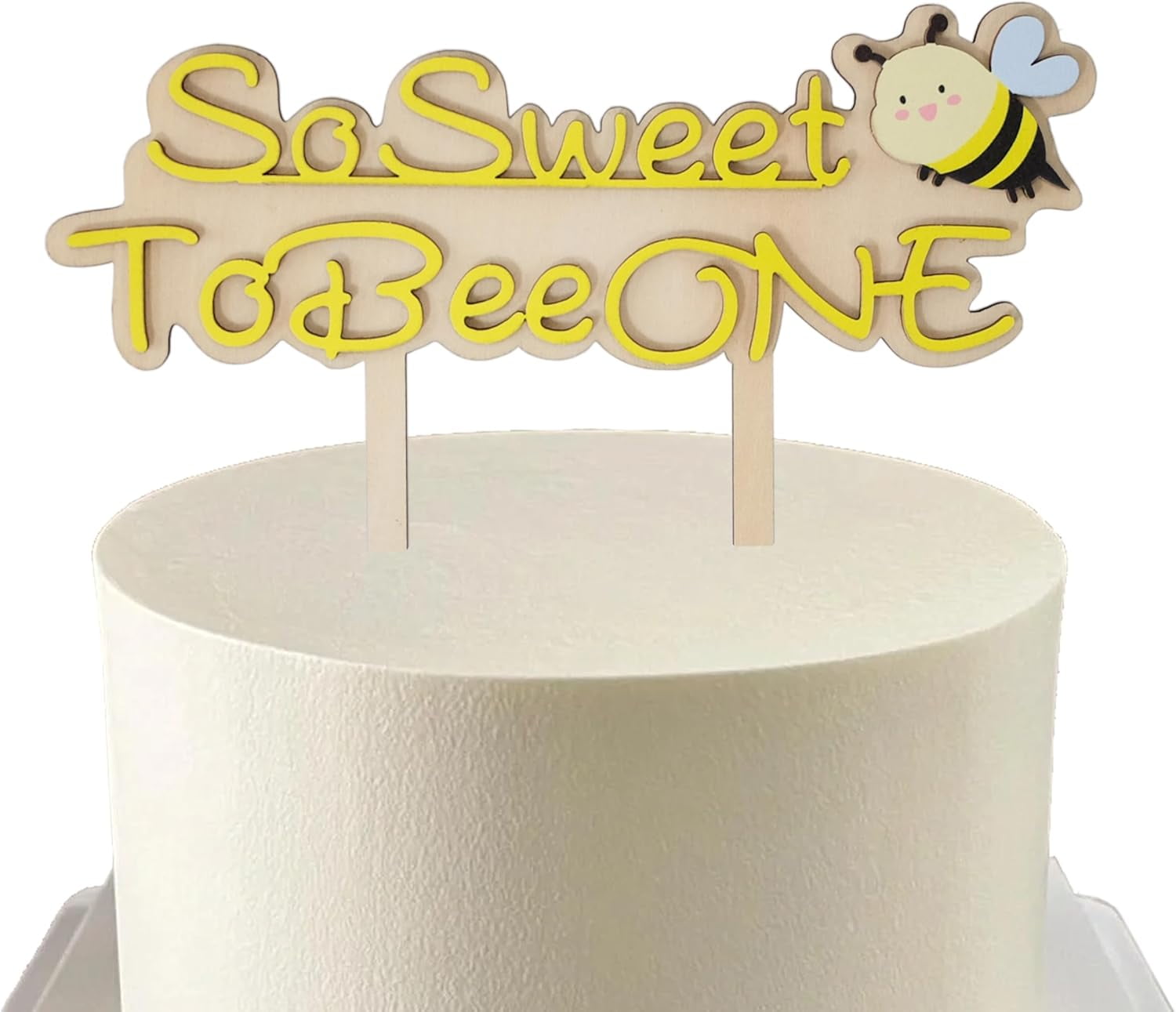 Shukong So Sweet to Bee One" Cake Tor, 1st Birthday Bee Theme Cake ...