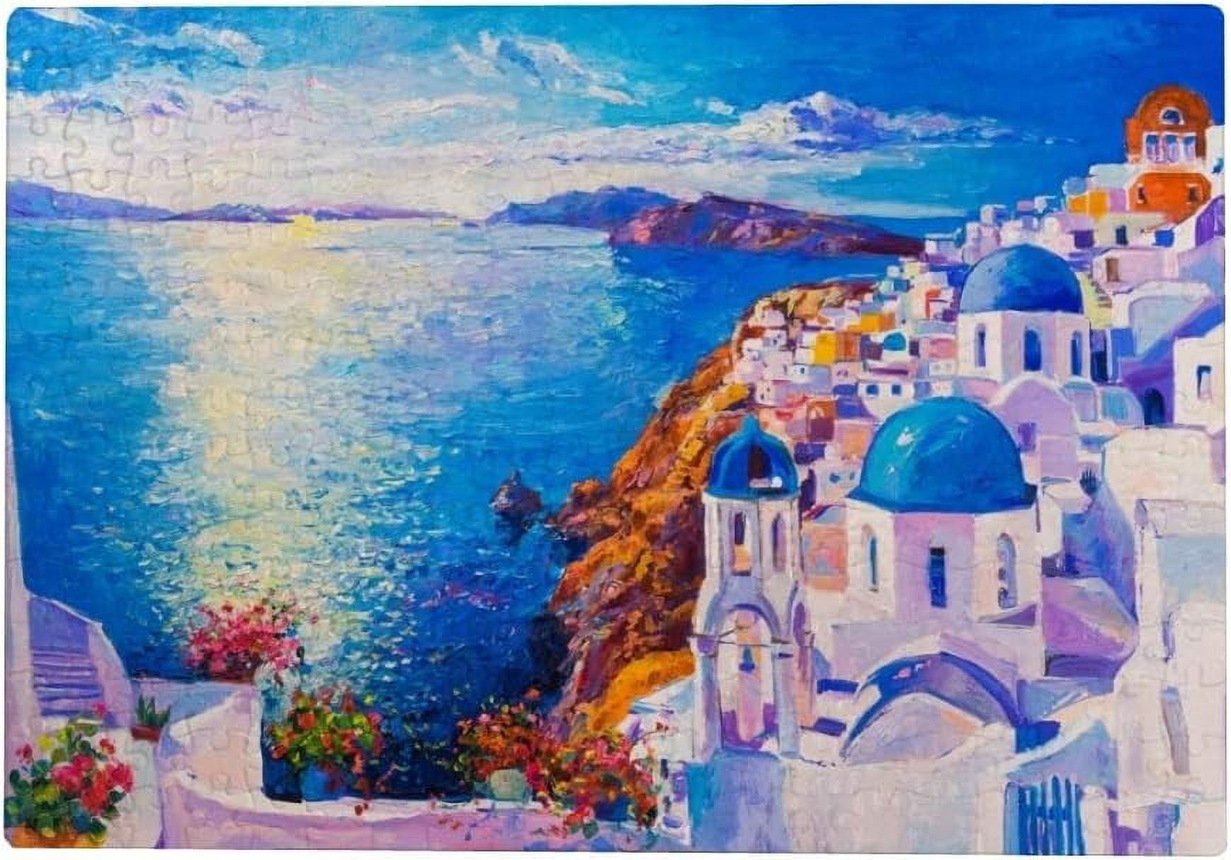 Shukong Wooden Jigsaw Puzzles 300/500/1000 Pieces Original Oil Painting ...