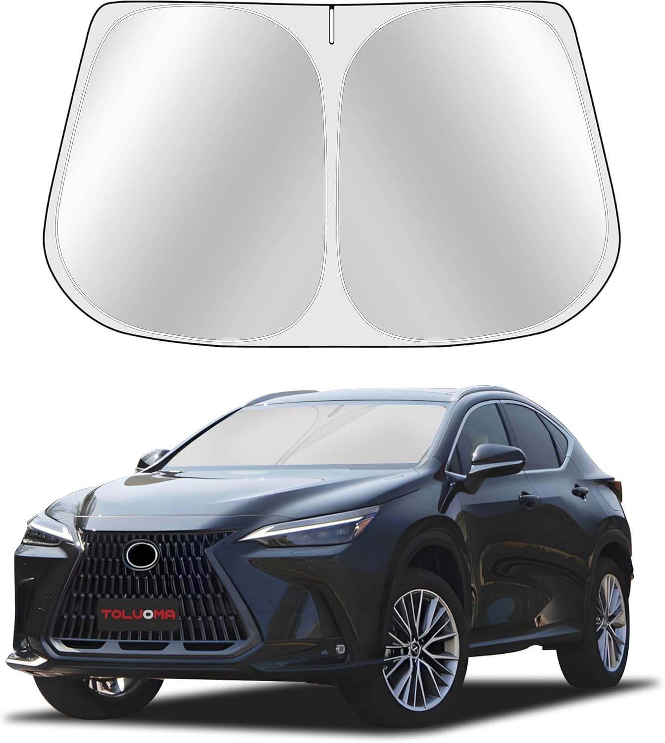 Shukong t Windshield Sun Shade for Le-xus NX NX300H NX300 NX200T 2022-2025 - Full Coverage, 210T ...