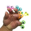 RI Novelty Dozen Set Instant Finger Eye Puppets, Party Favor Accessory ...