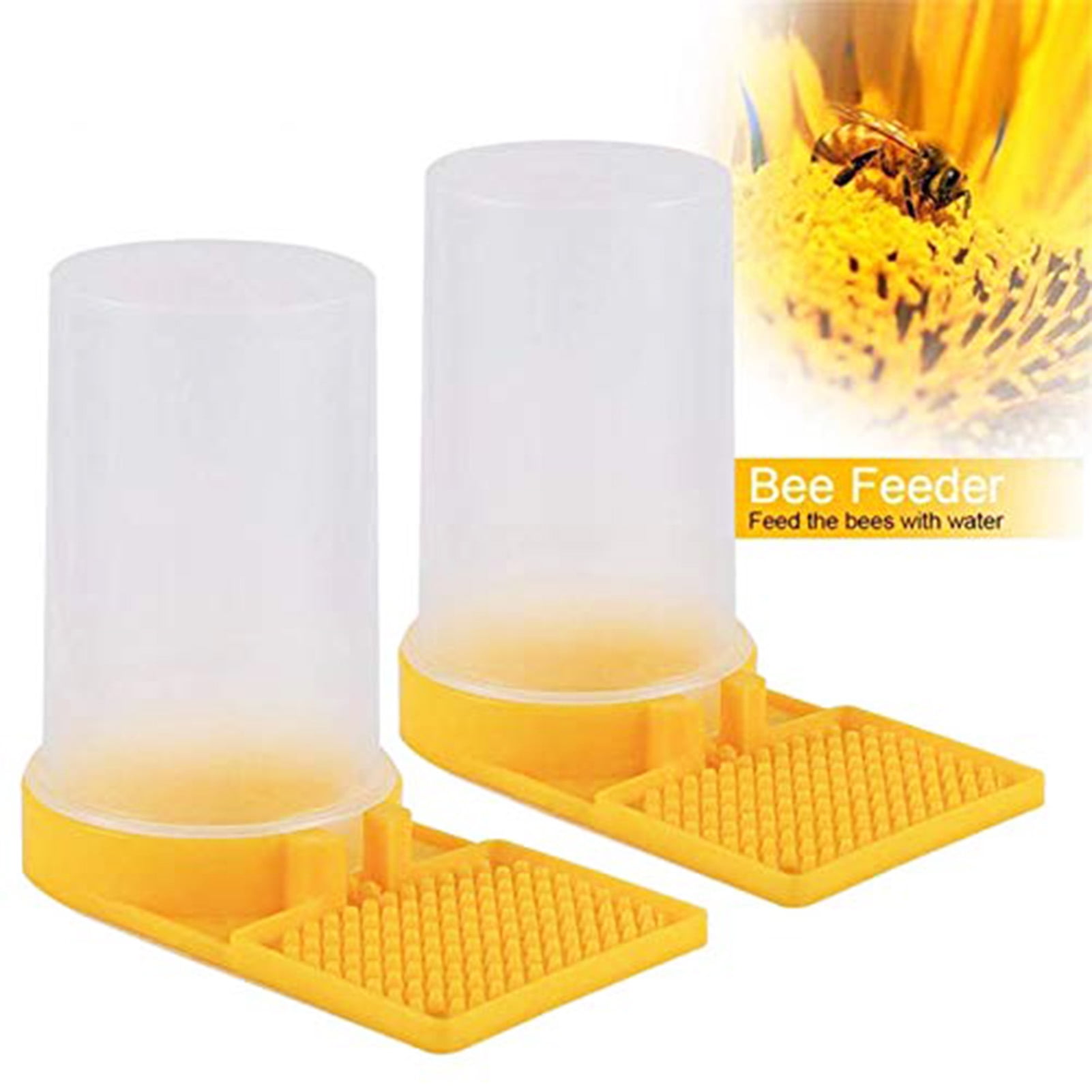 Shulemin 2Pcs Bee Water Feeder Beehive Beekeeping Drinking Dispenser ...