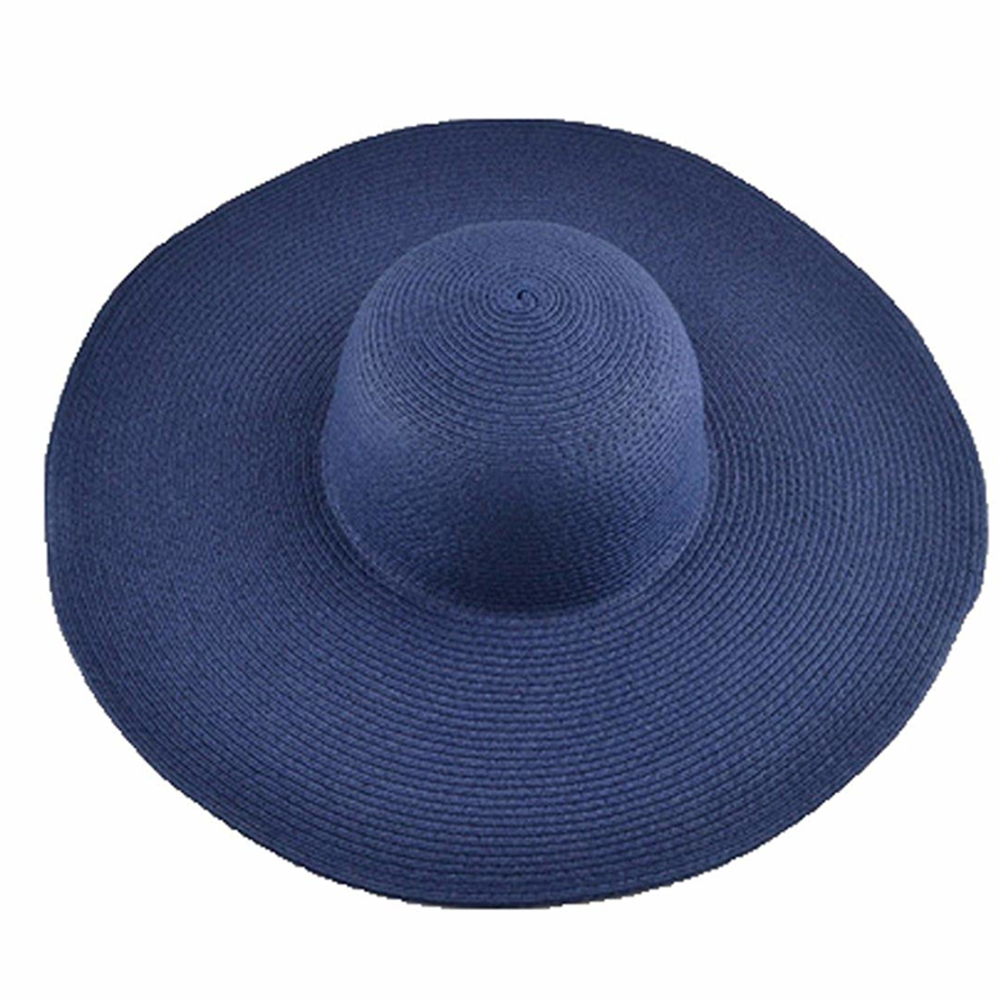 Shulemin Hawaiian Summer Beach Floppy Hat Women Wide Brim Straw Sun Cap ...