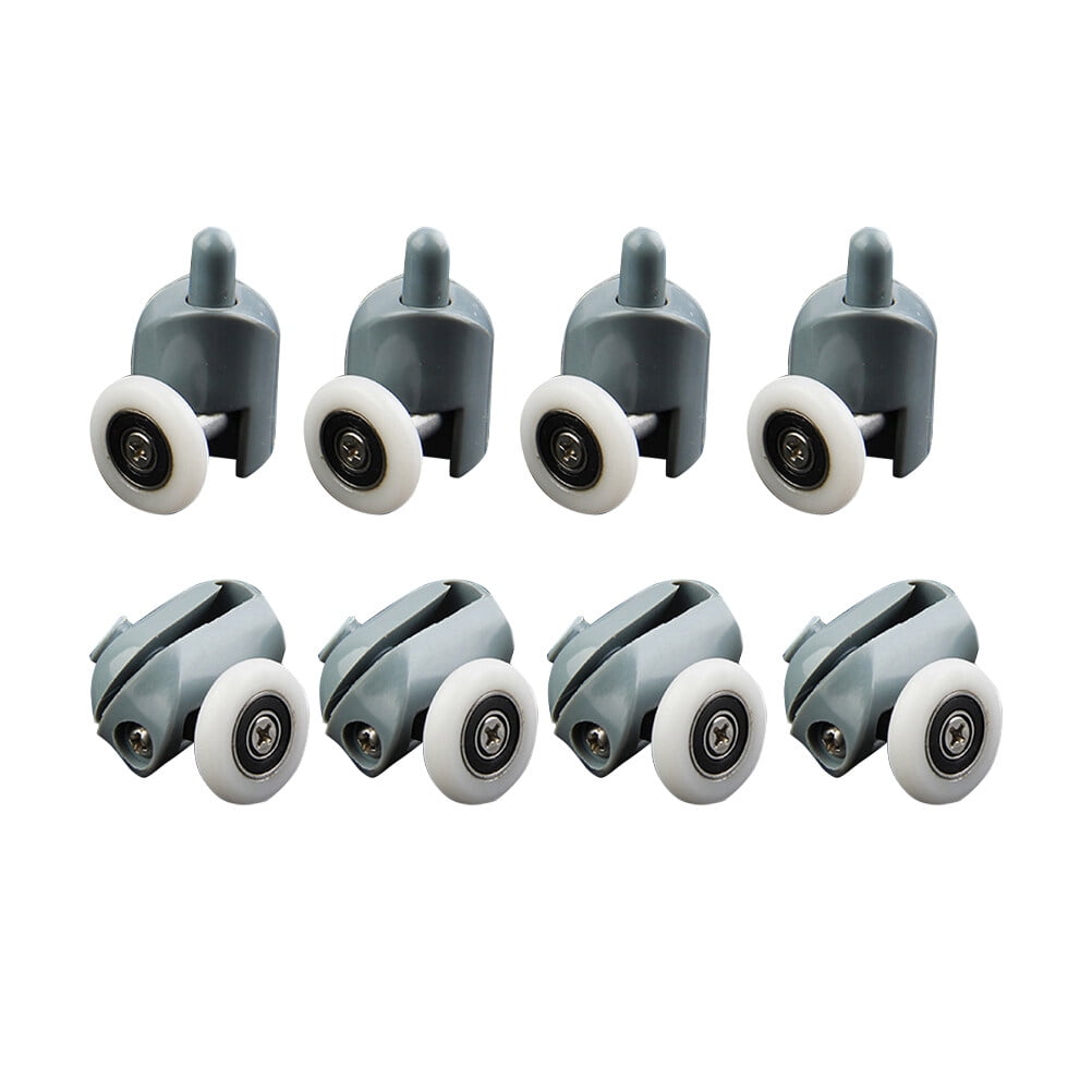 Shuliwen 16PCS Replacement 25mm Shower Door Wheels Single Wheel Sliding ...