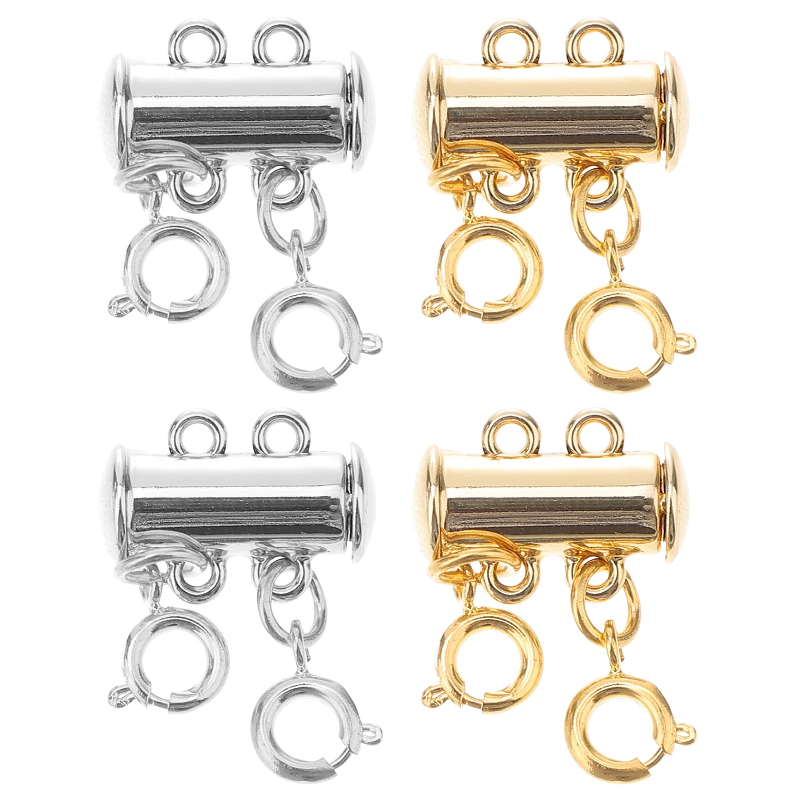 Shuliwen 4 Magnetic Slide Lock Clasps for Bracelets & Necklaces ...
