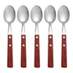 Built up handle utensils, straight, teaspoon - Walmart.com