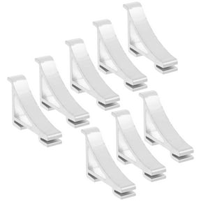 Refrigerator Shelf Clips and Support Brackets for Secure Storage