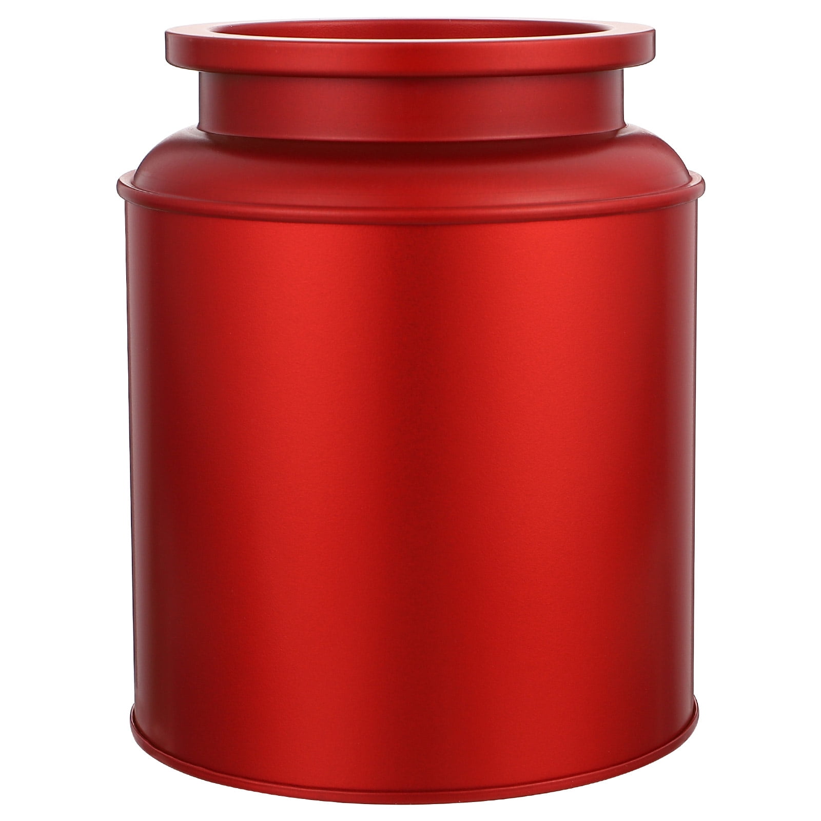 Shuliwen Tea Tin Storage Jar Airtight Container for Kitchen Red ...