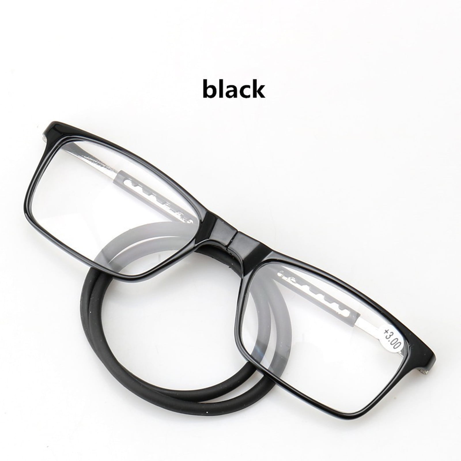 Shumdi Clic Reading Glasses Around Neck Fashionable Magnet PC Square ...