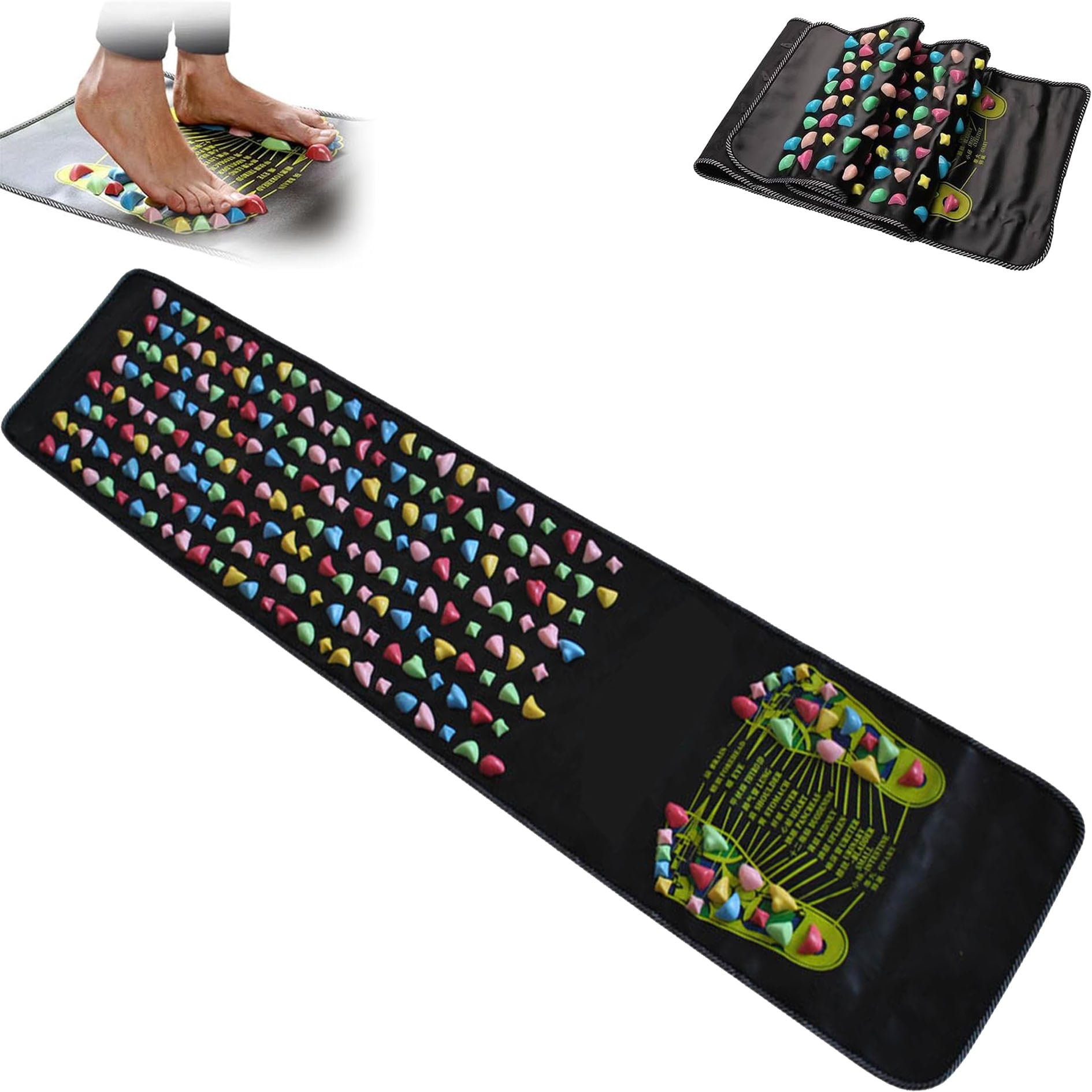 Shumeijian Feet Mat, Shumeijian Foot Massage Mat, Acupressure Mat for ...