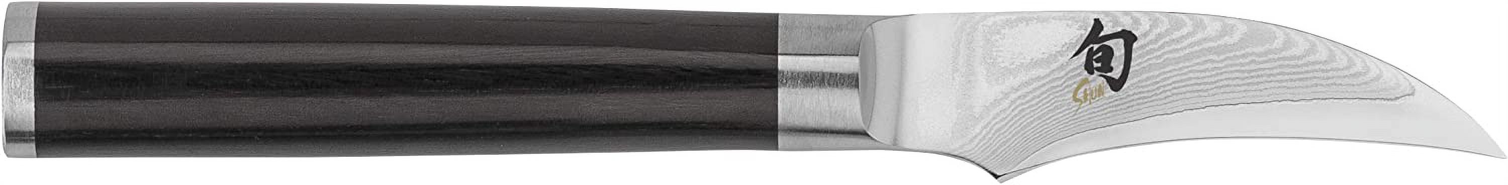 Shun Classic 2.5" Bird’s Beak Knife, Handcrafted Japanese Vegetable ...