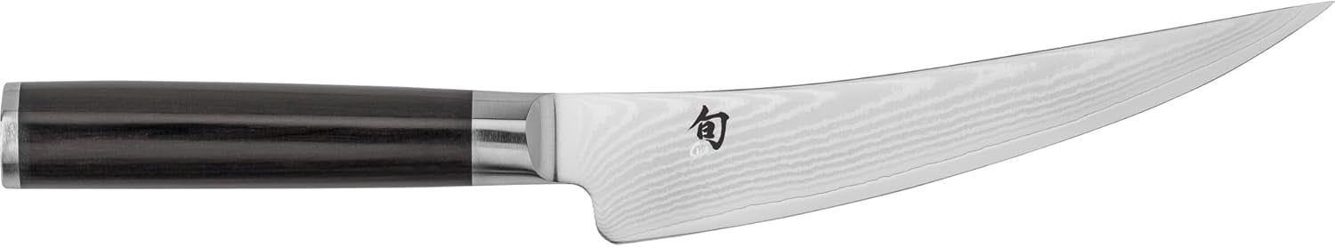 Shun Classic 6" Boning & Fillet Knife, Handcrafted Japanese Curved ...